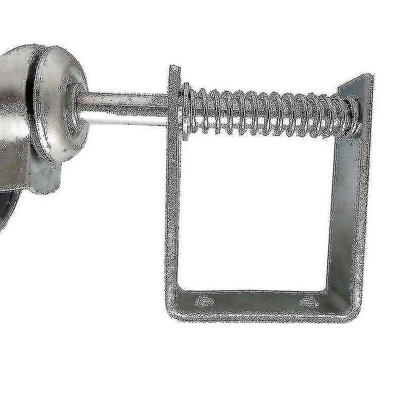 4 Inch Heavy Duty Rubber Mute Spring Loaded Gate Door Wheel Caster ...