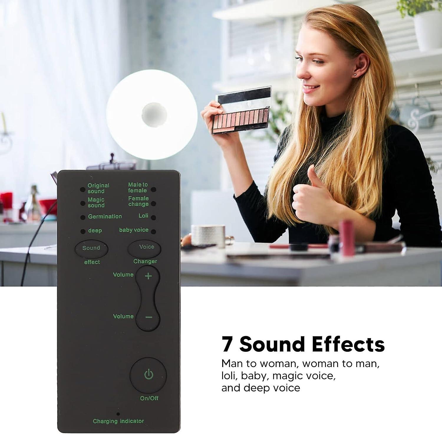 Voice Changer Disguiser Modulator Adults Kids, Handheld Microphone ...