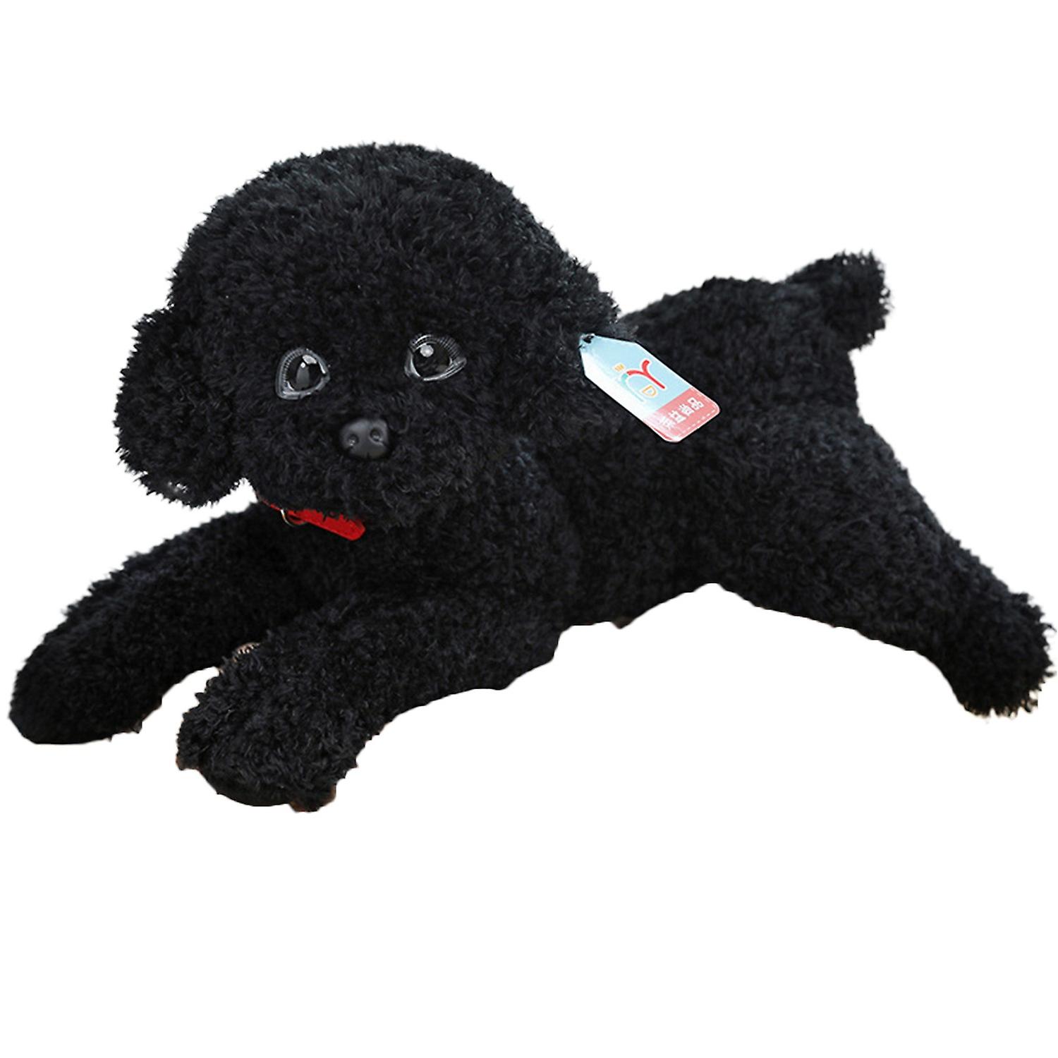 Simulation Dog Plush Toy Fully Filled Lovely Lying Posture Animal Doll ...