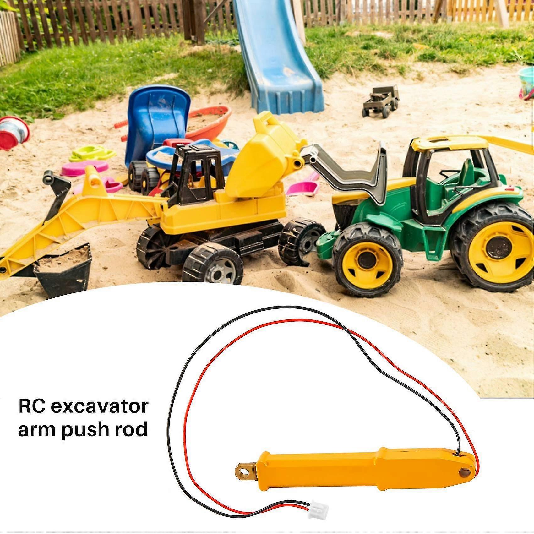 N20 Electric Full Metal Push Rod Push Rod For Rc Excavator Dump Truck ...