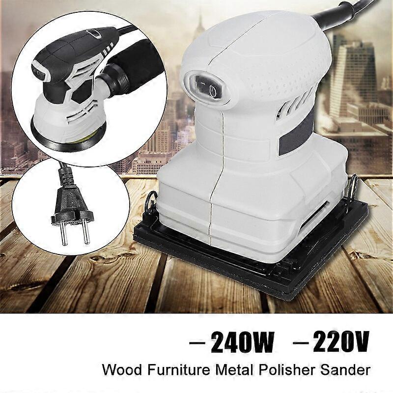 220V 240W Electric Wood Sander Furniture Metal Polisher Sander Paint ...