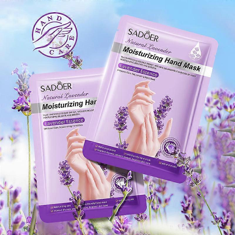 SADOER Hand Mask Rose Hydrating Goat Milk Niacinamide Hand Cream Hand ...