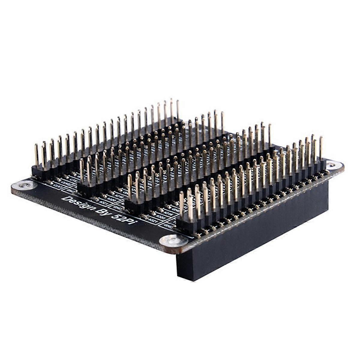 For GPIO Expansion Board 40Pin Quad IO Multiplexer Module with Screws 4B/3B+ Multifunction ...
