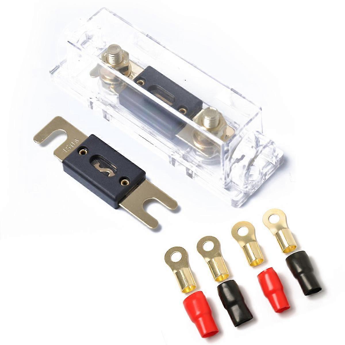 0 Gauge GA AWG ANL Fuse Holder Fuse Block Fuse Box with 300 Amp and 150 ...