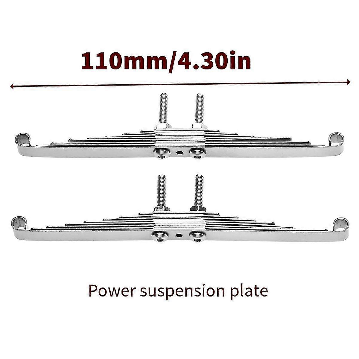 Metal Suspension Leaf Spring Plate Spring Hanger Kit For 1/14 Rc Truck ...