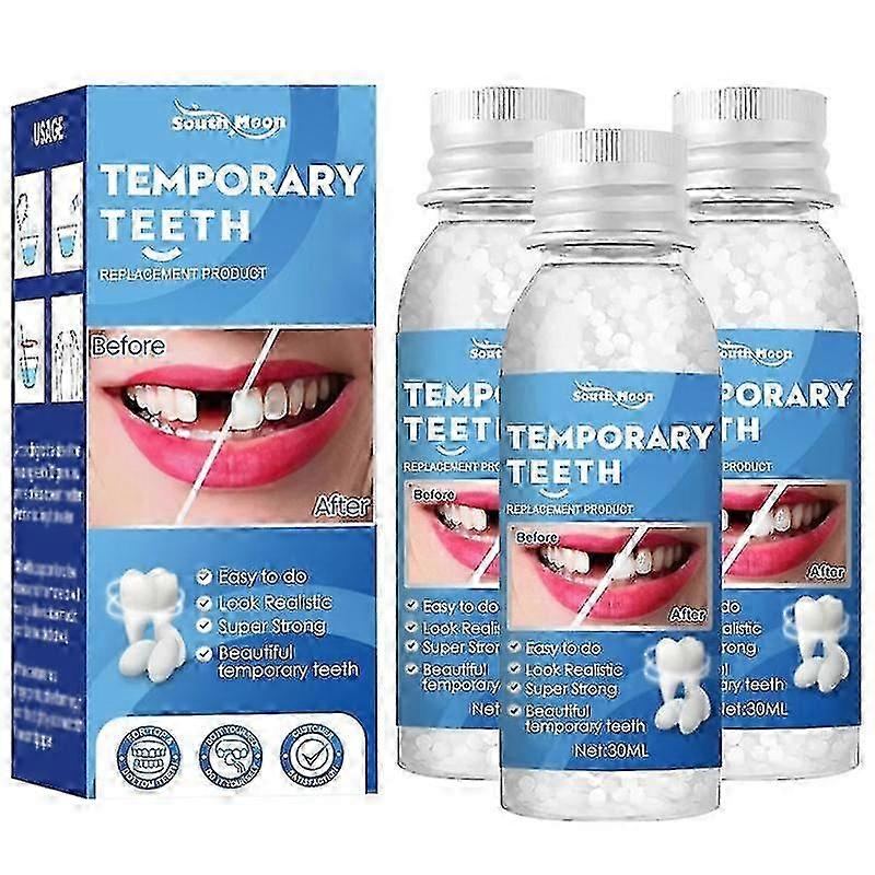 1-3pcs Resin Tooth Shapeable Teeth Filling Temporary Teeth Falseteeth ...