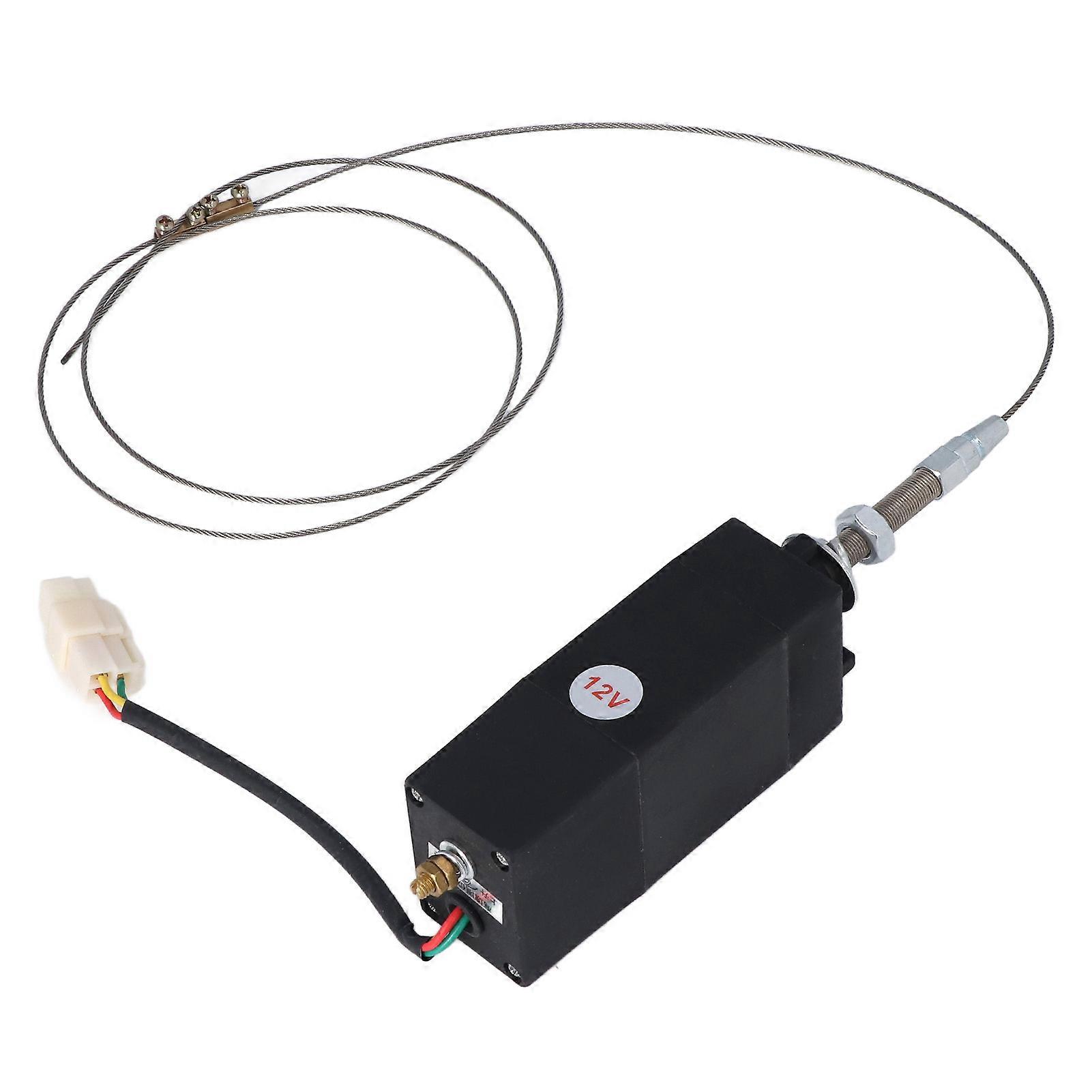 Diesel Engine Shutdown Solenoid Valve Generator Set Electric Throttle ...