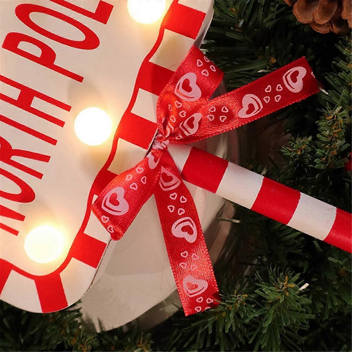 Christmas LED Light Vertical Signs with LED Light for Christmas Lamp ...