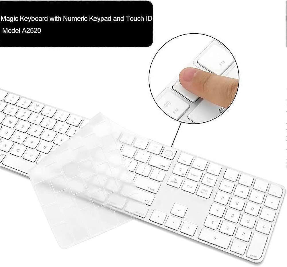 Ultra Thin TPU Keyboard Cover Protector Skin for Apple Magic Keyboard ...