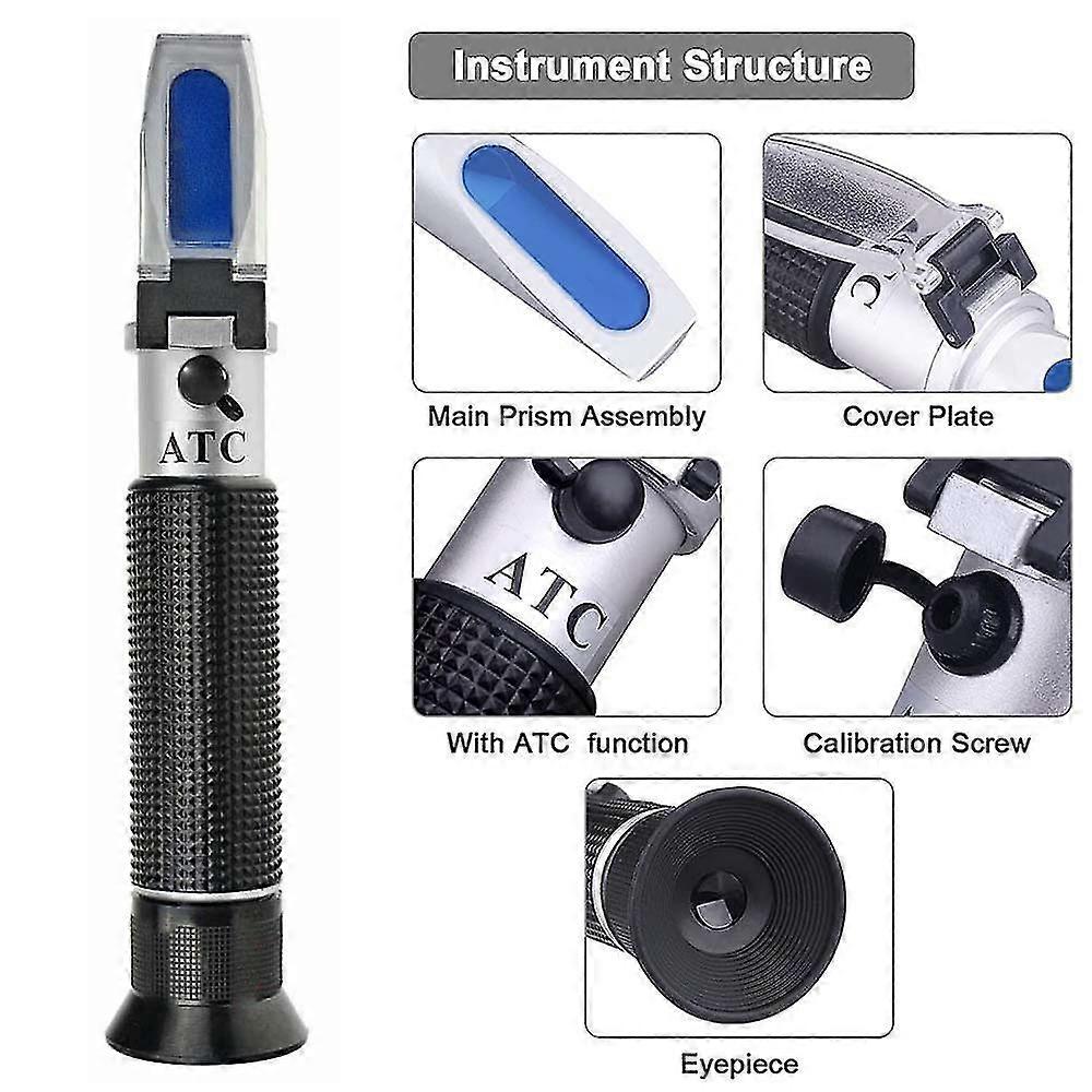 Salinity Refractometer For Seawater And Marine Fishkeeping Aquarium 0 ...
