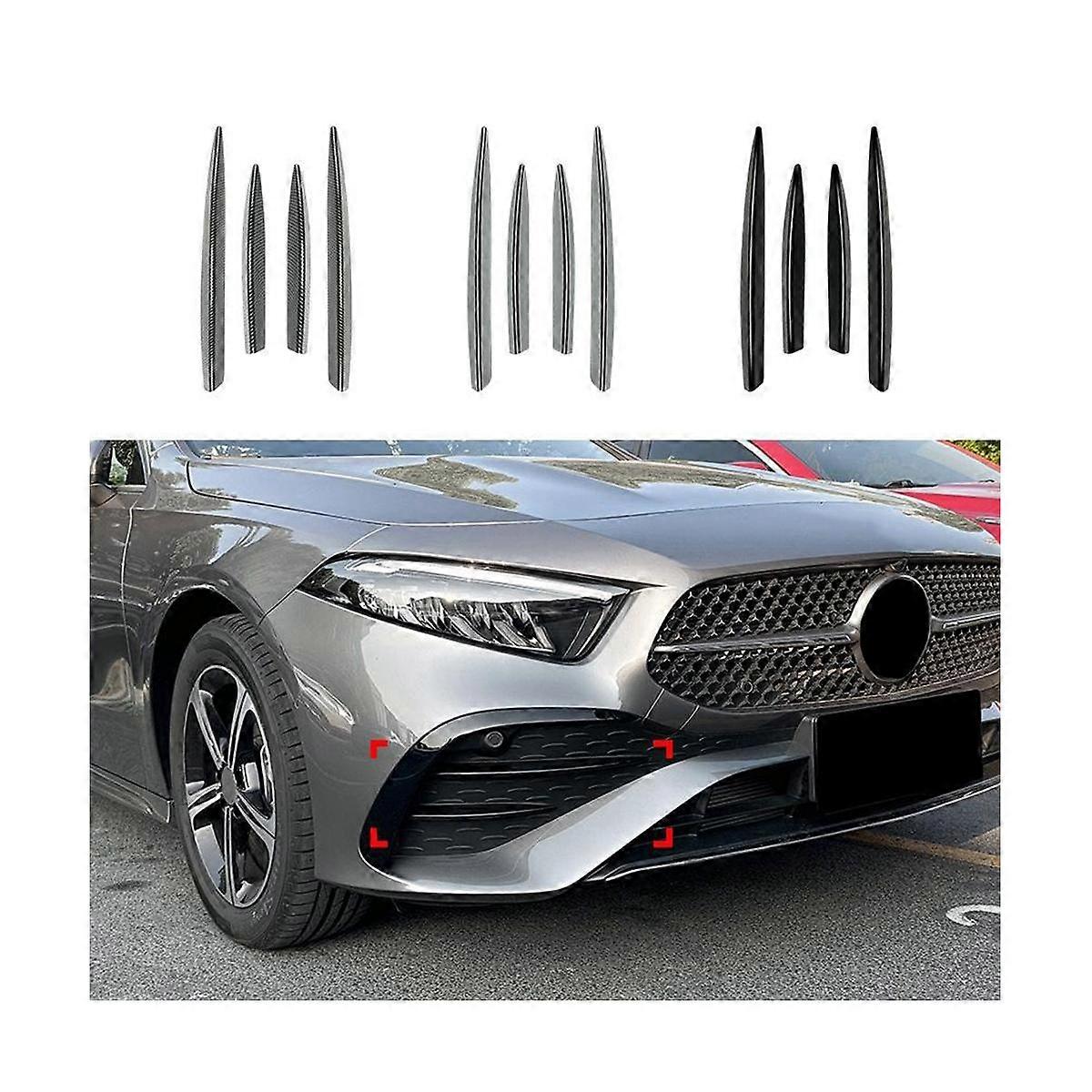 Carbon Fiber Front Lip Front Grille Trim for A Class W177 A180 2023 ...