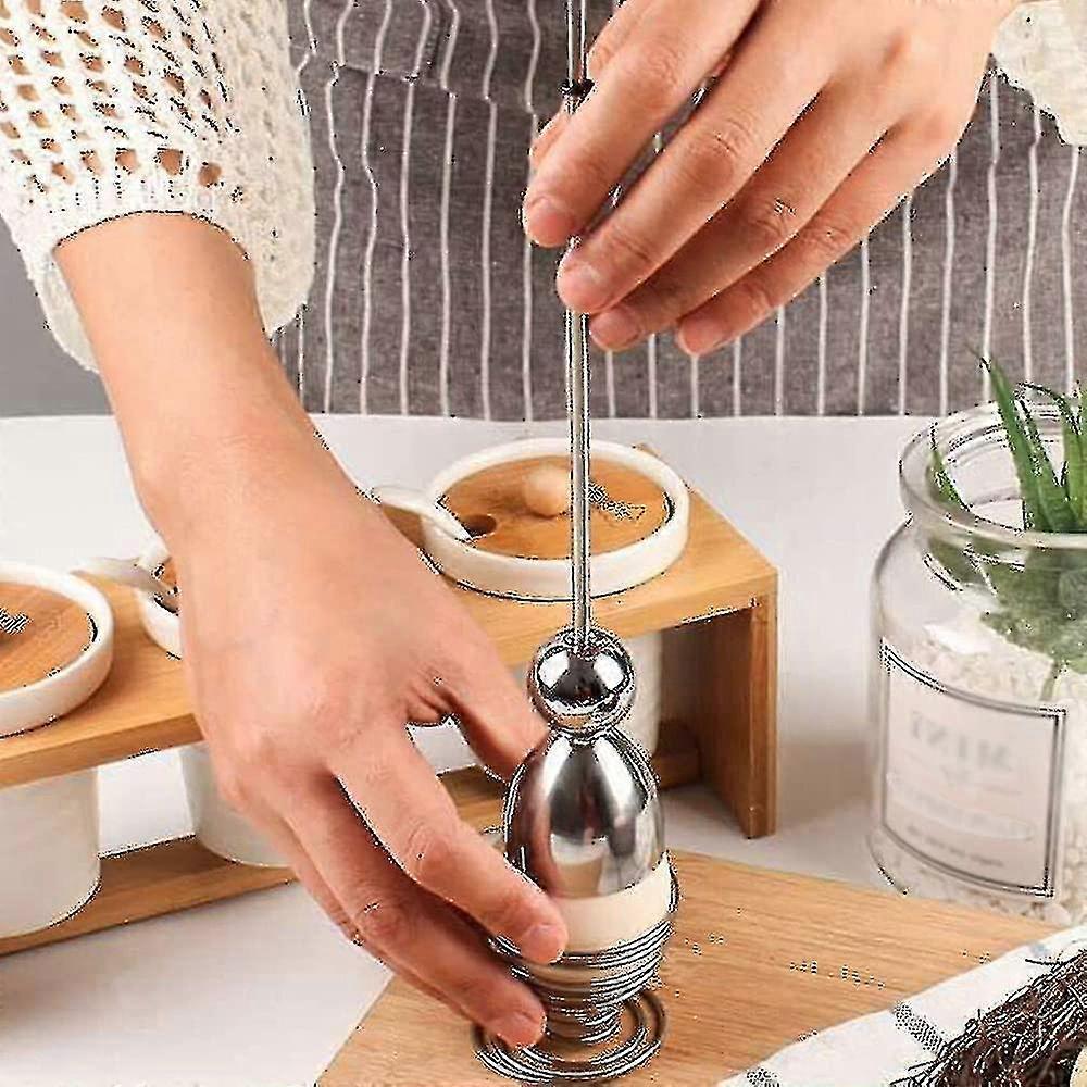 Egg Shell Remover, Egg Opener, Stainless Steel Egg Cracker Topper ...