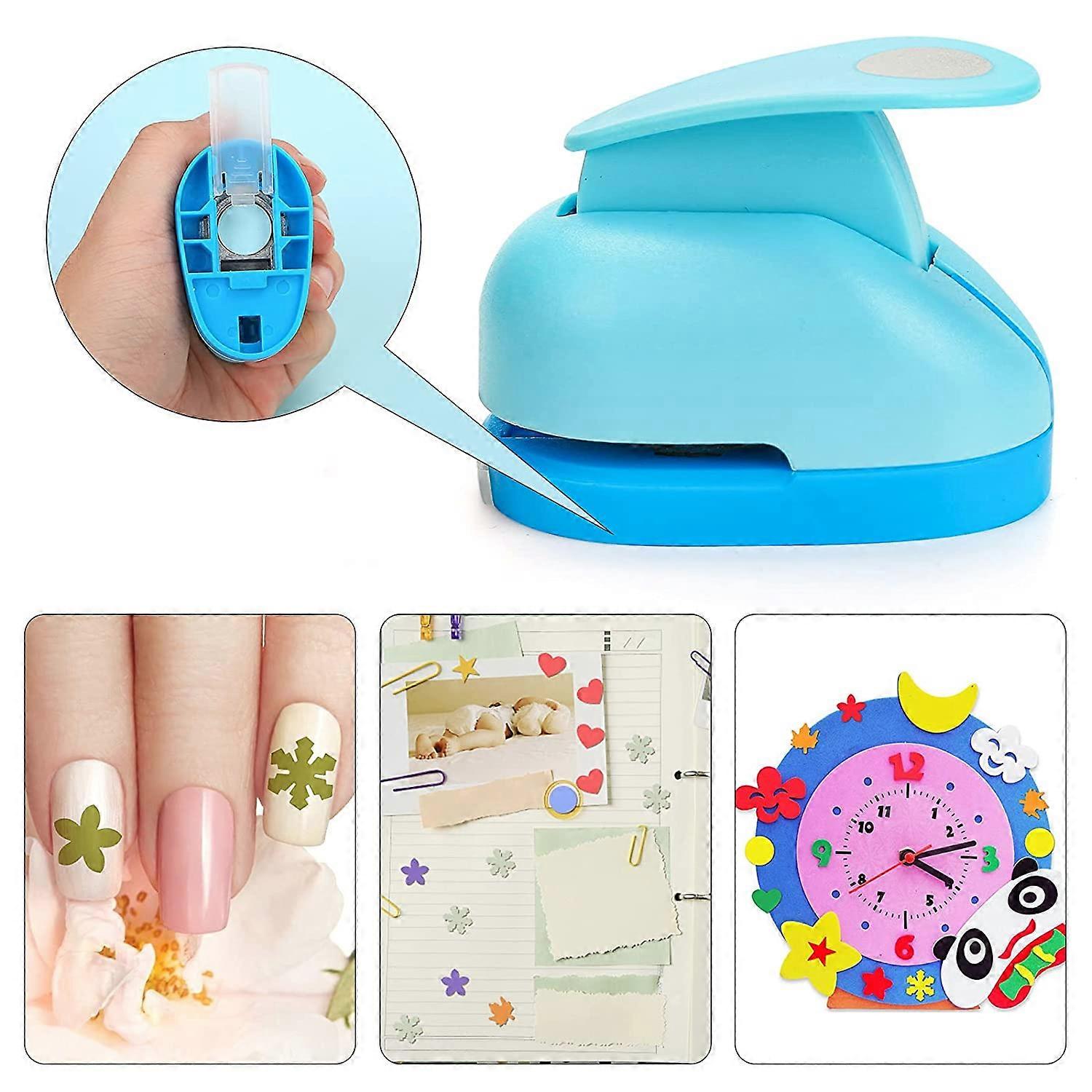 Punch Craft Set, 6PCS Hole Punch Shapes Hole Puncher for Crafts Paper ...