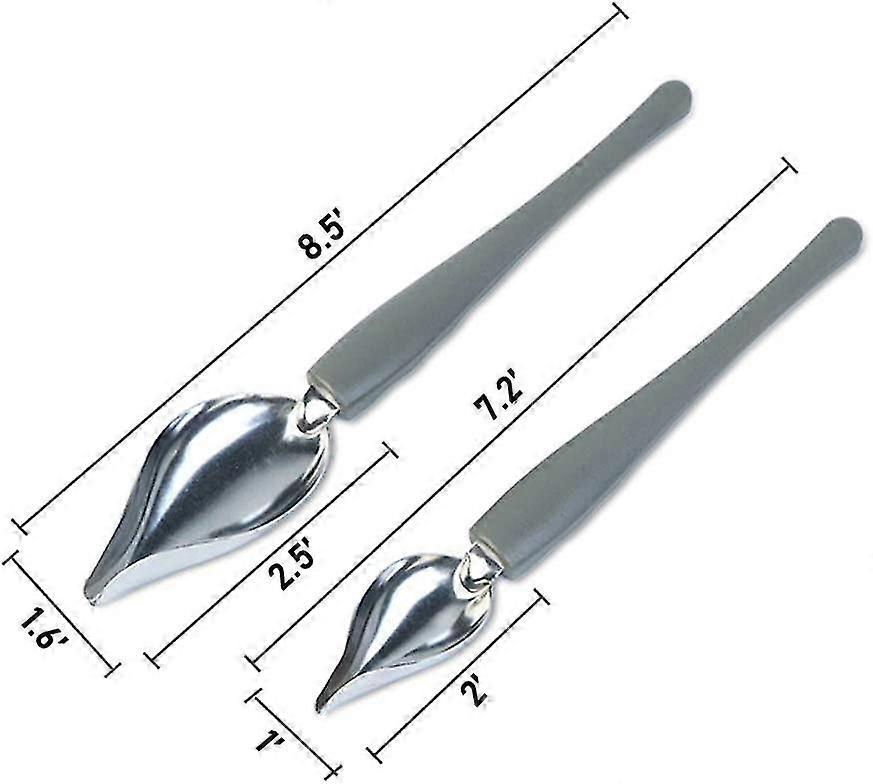 Professional Small Precision Culinary Drawing Decorating Spoons Set, 2 ...