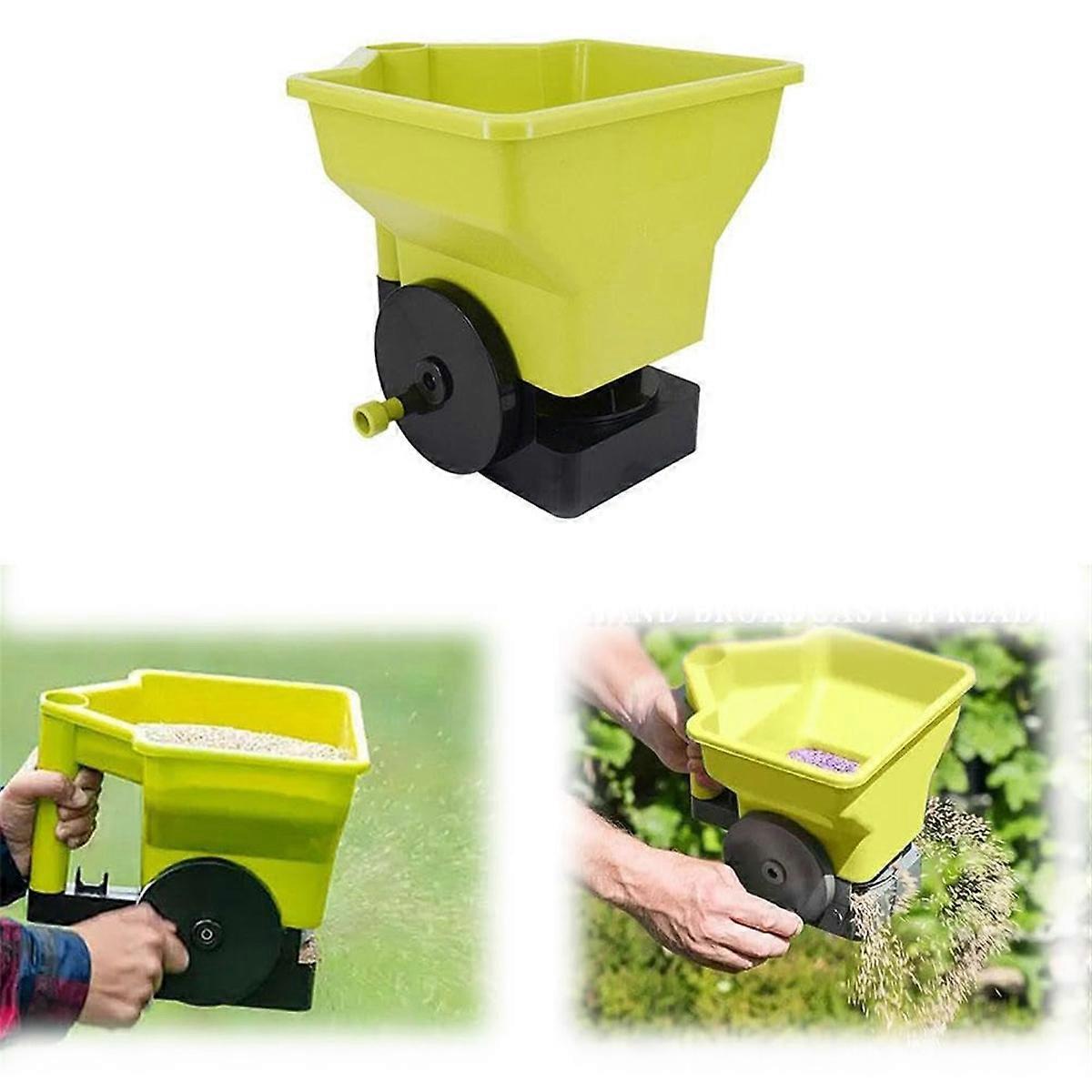 Hand Held Seed Spreader, Fertilizers Spreader, Grass Seed Spreader,Seed ...