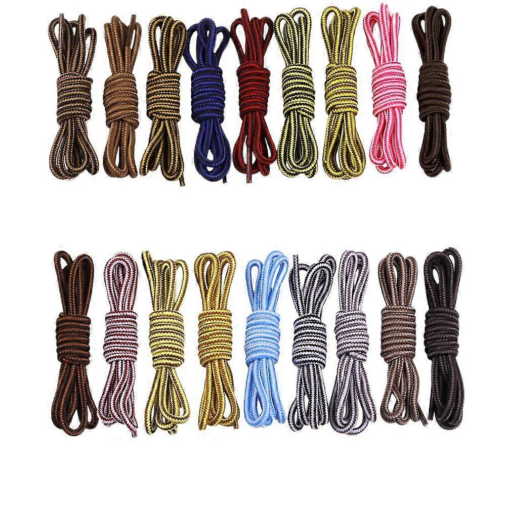 SBSGV Round Boot Laces [18 Pair] Heavy Duty and Durable Shoelaces for ...