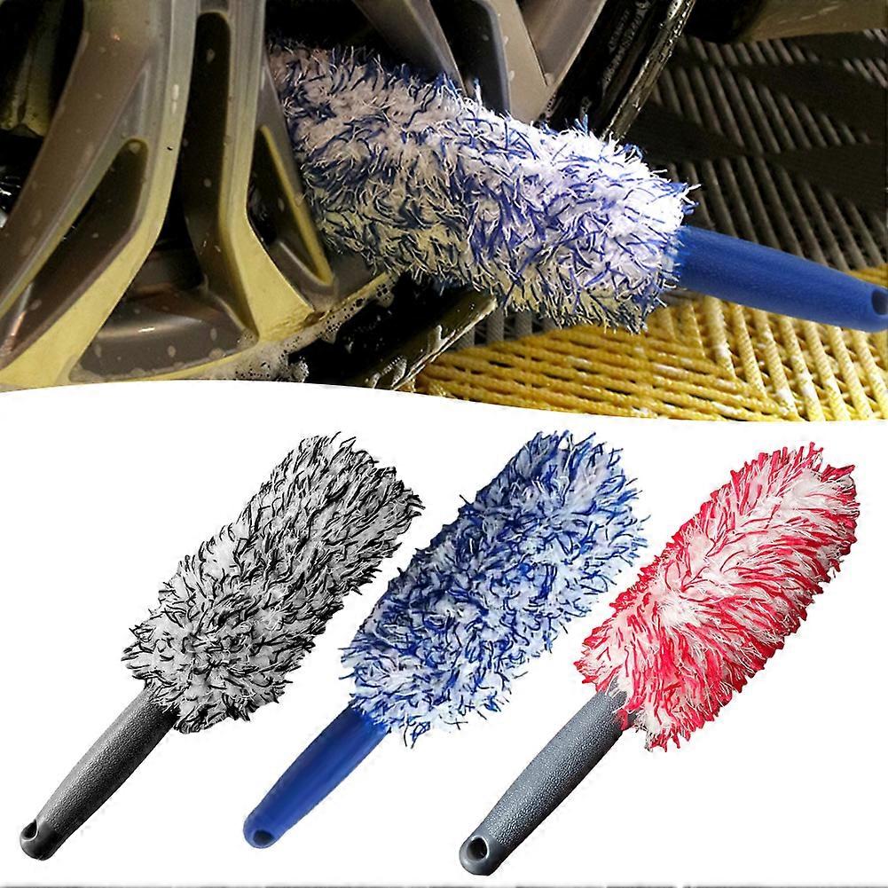 Long Handle Wheel Brush for Wheel Tire Quick Effective Wheel Cleaning ...