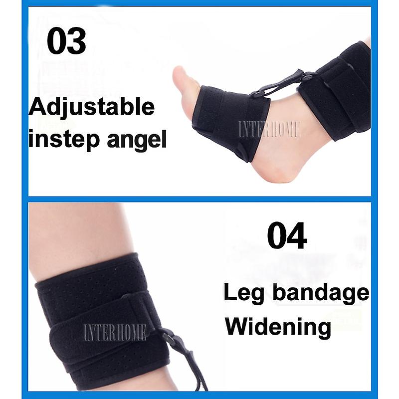 Foot Orthosis Stabilizer Adjustable Drop Foot Orthotic Brace Support ...