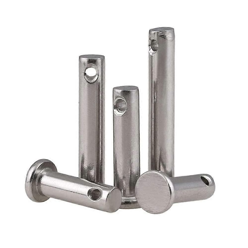 304 Stainless Steel Positioning Pin Set, Flat Head Circle Pin M3 M4 M5 ...