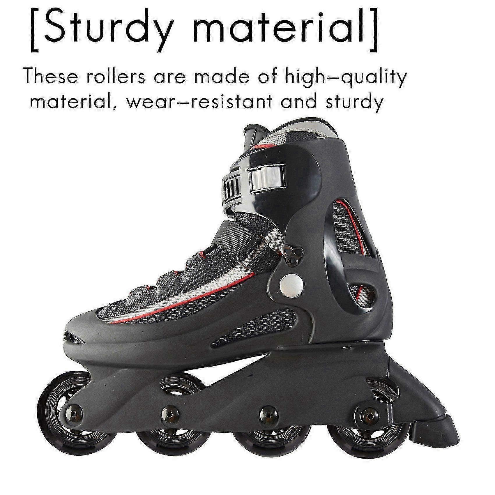 8 Pack 64mm Inline Skate Wheels with Bearings for Roller Skates - High ...