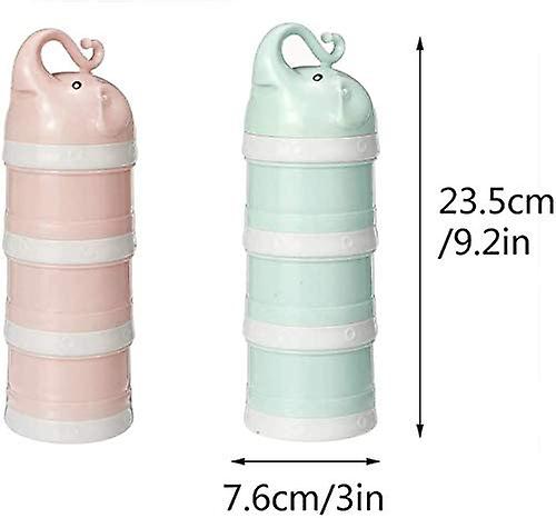 Recipe Dispenser Portable Milk Powder Dispenser Container Pot Box Milk ...