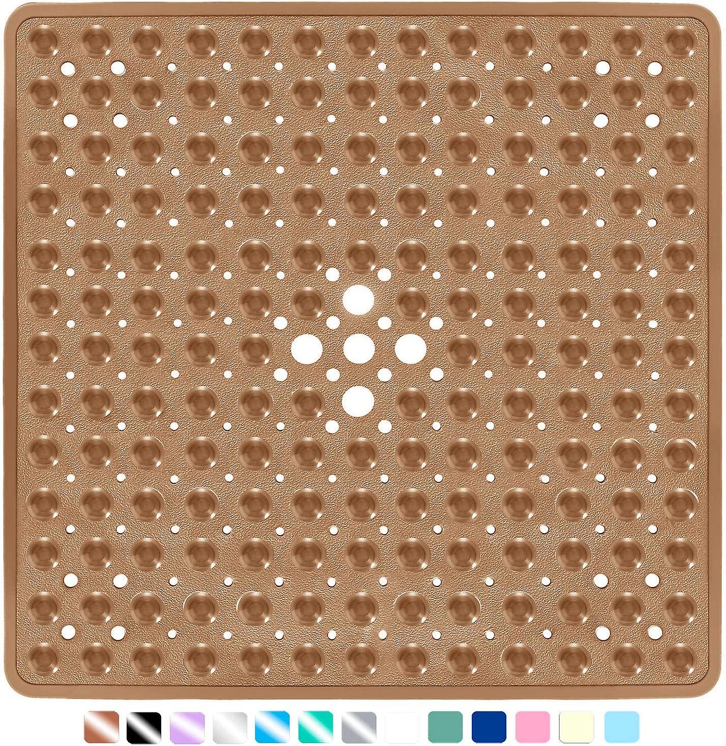 Square Bath Shower Tub Mat For Bathroom, Non Slip Bathtub Mats With ...