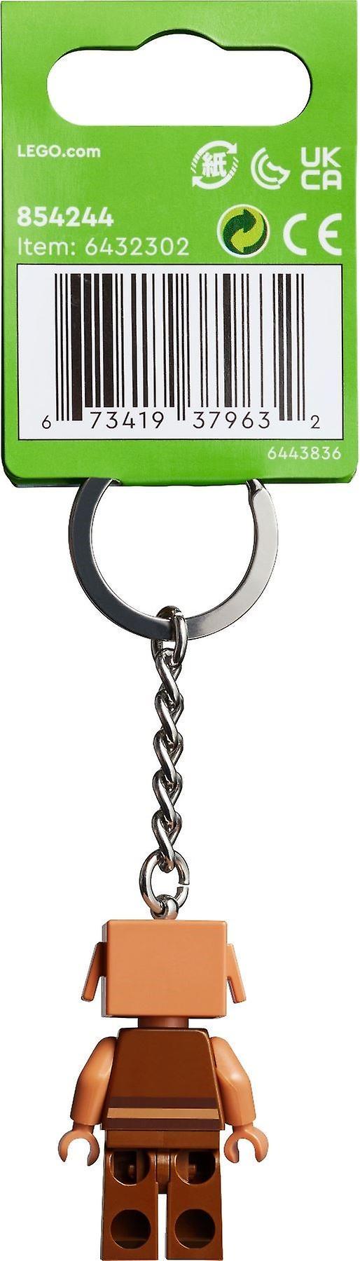 LEGO Minecraft Piglin Minifigure Keyring 854244 | Fruugo UK