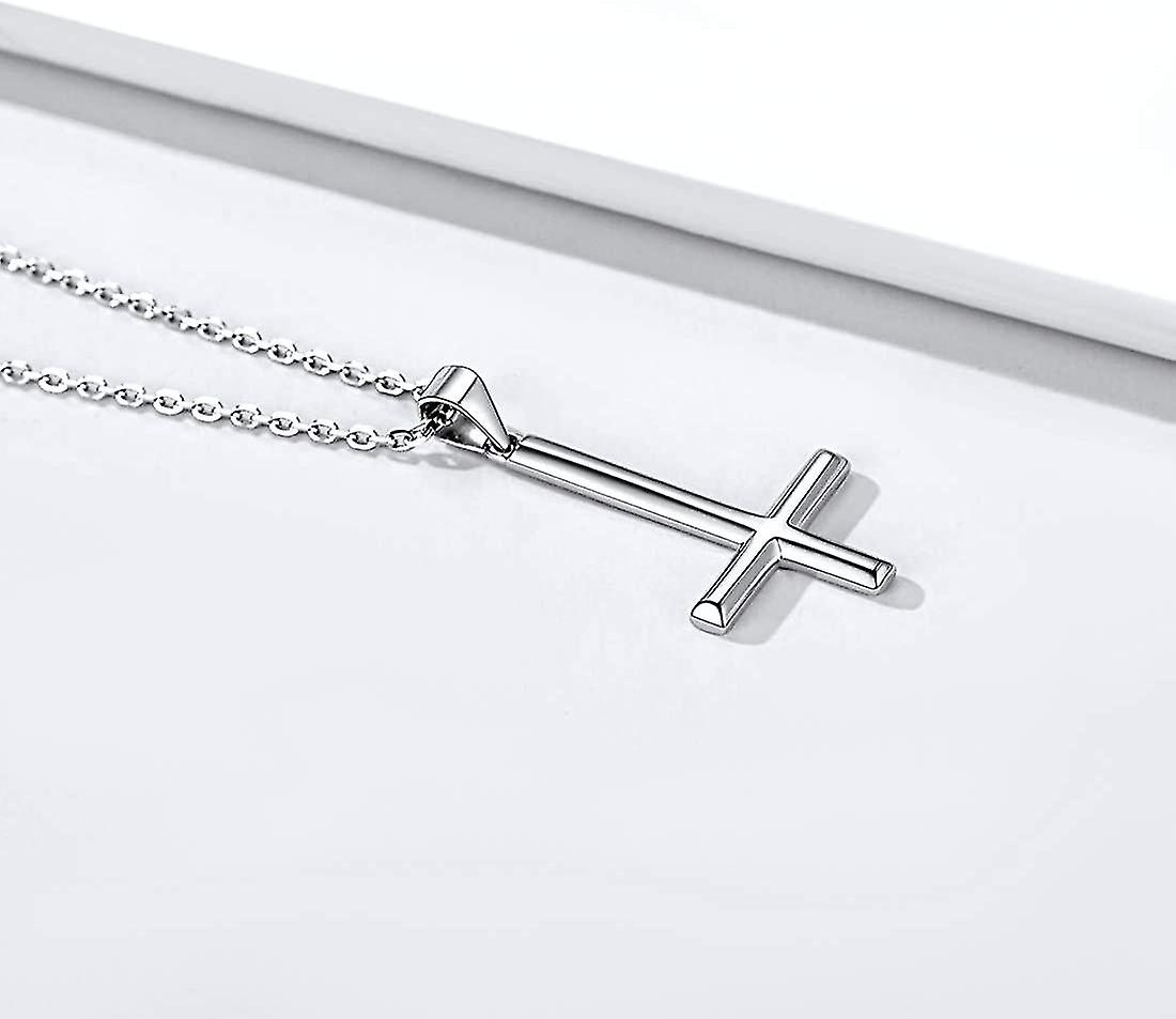 Pendant Cross Silver 925 For Men And Women-collier Inverted Cross ...