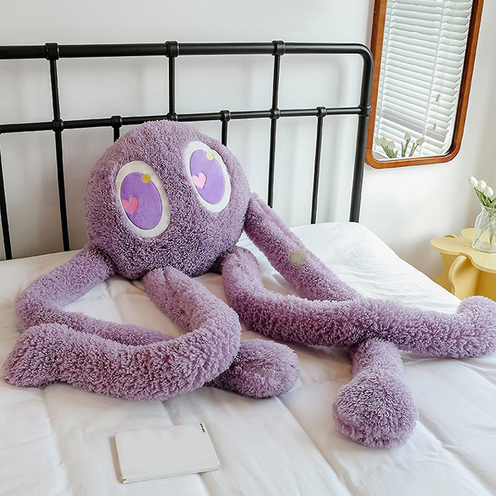 Giant Octopus Plush Toy with Long Legs Cute Soft Huggable Stuffed ...