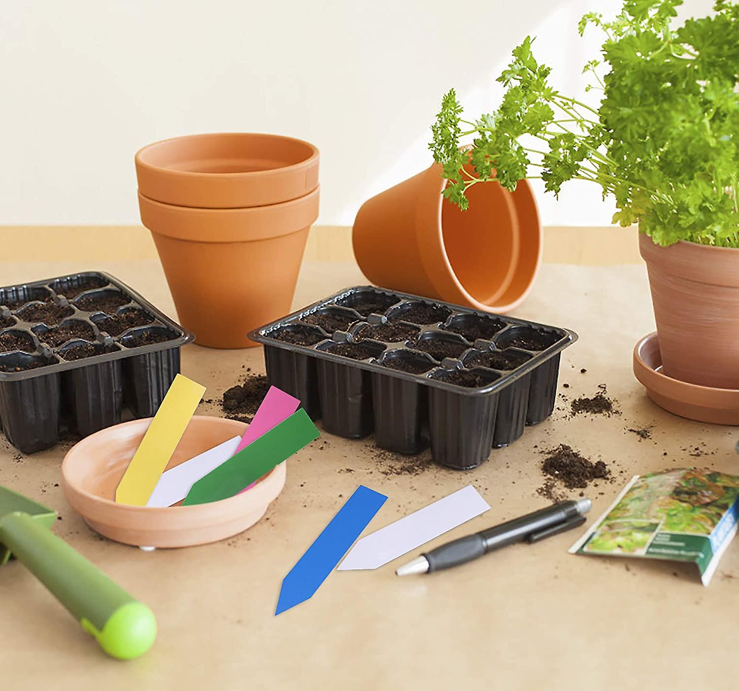 Plant Signs Weatherproof Plant Plug Labels Plastic Plastic Plant Labels ...