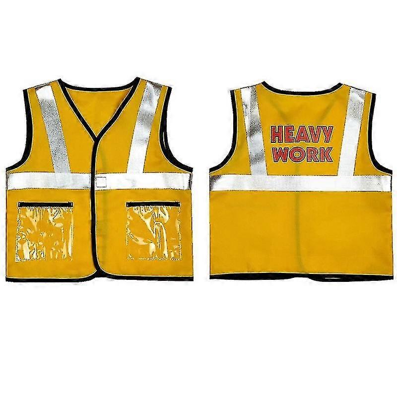 2022 Construction Worker Costume Kit For Kids Role Play Toy Set Career ...