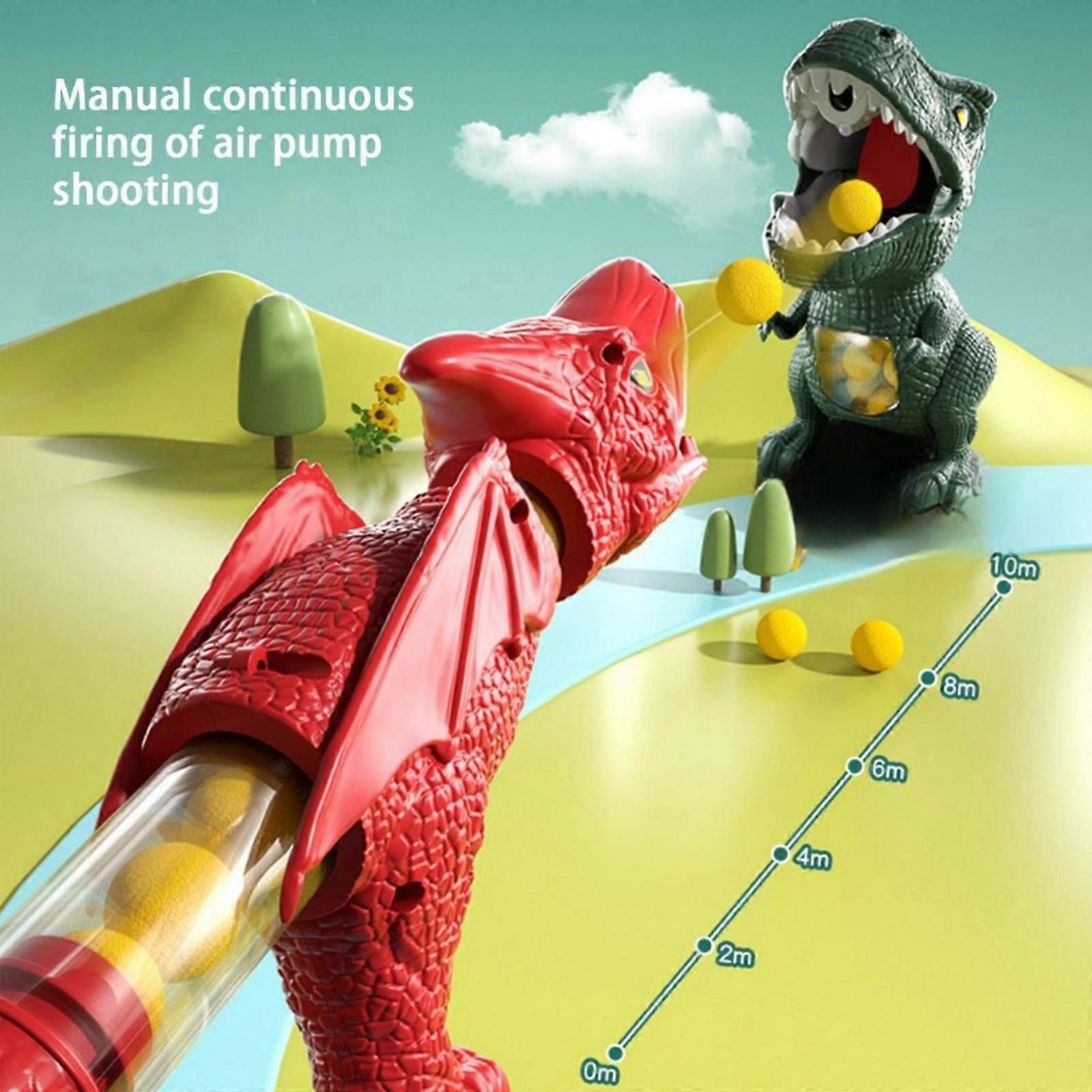 Universal Rotating Spray Dinosaur Kids Shooting Soft Dinosaur Model ...