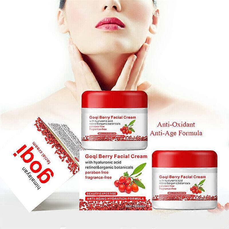 1-3PCS 100ml Goji Berry Face Cream Skin Regeneration Anti-Wrinkle ...