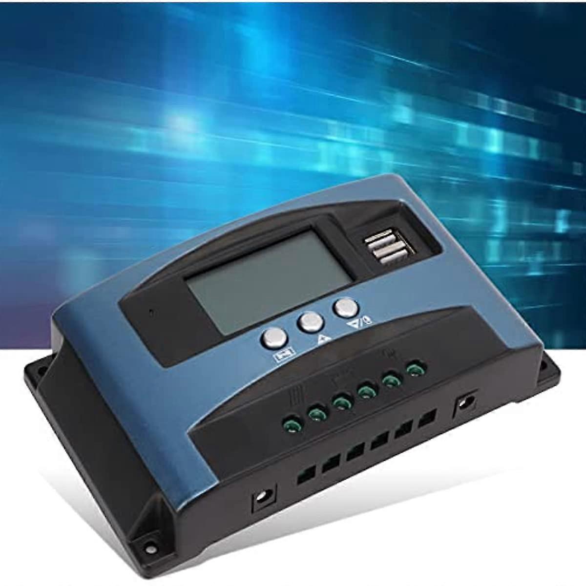 RiToEasysports LCD Solar Charge Controller APP Remote Control Solar ...