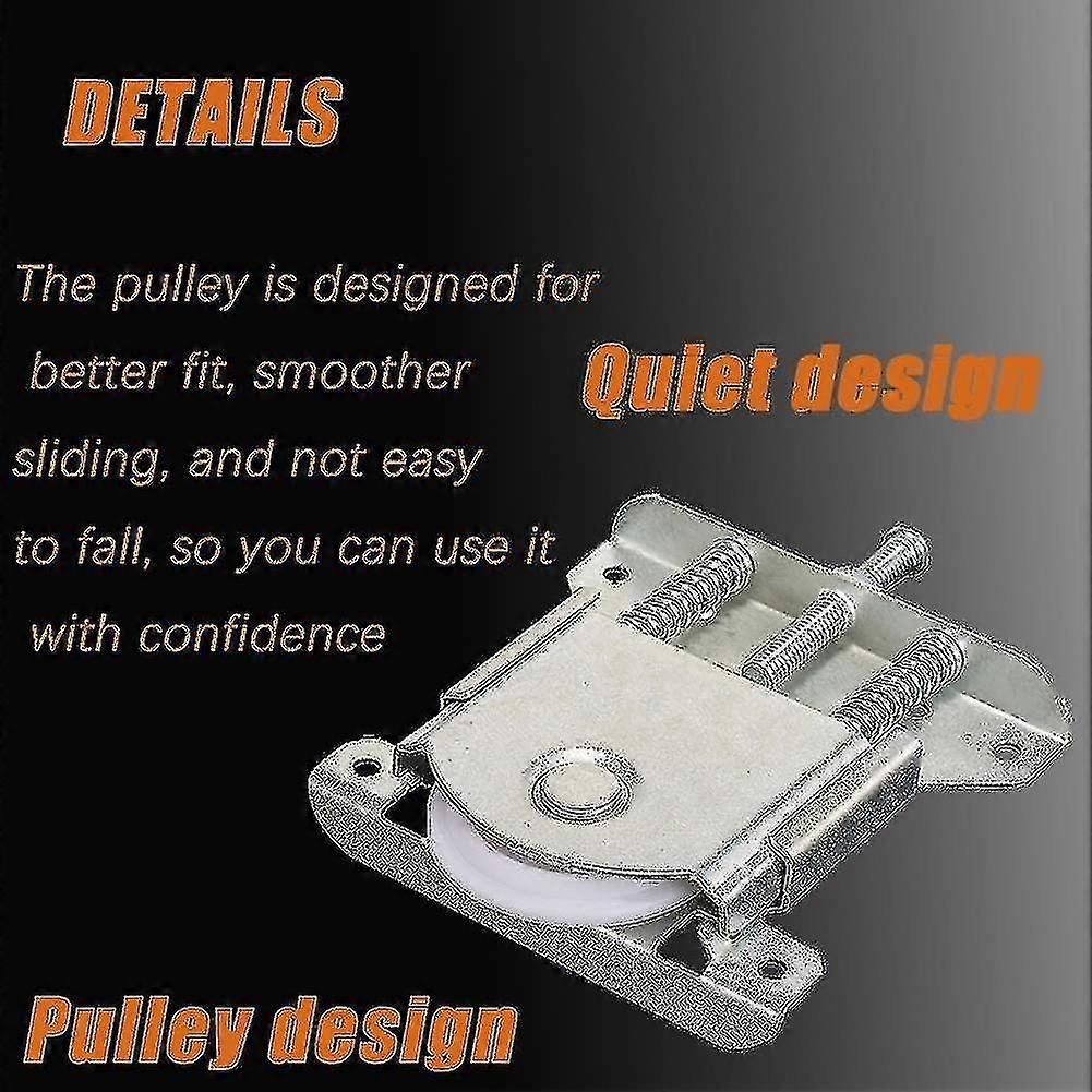 Set Of 2 Sliding Pieces For Wardrobe Door, Wheels, Wheels, Wheels ...