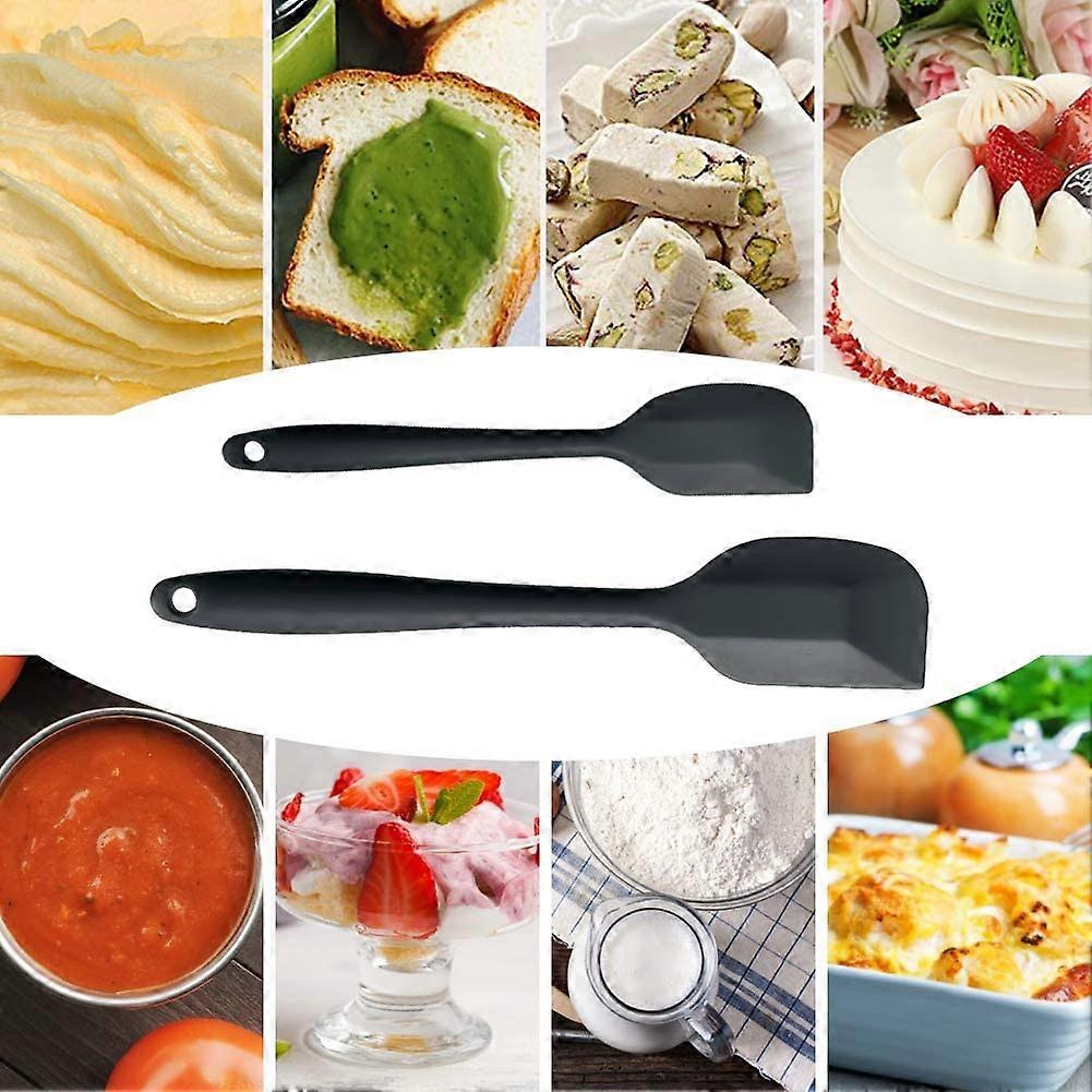 Set of 4 Silicone Spatulas, Silicone Kitchen Utensils with Metal Core ...