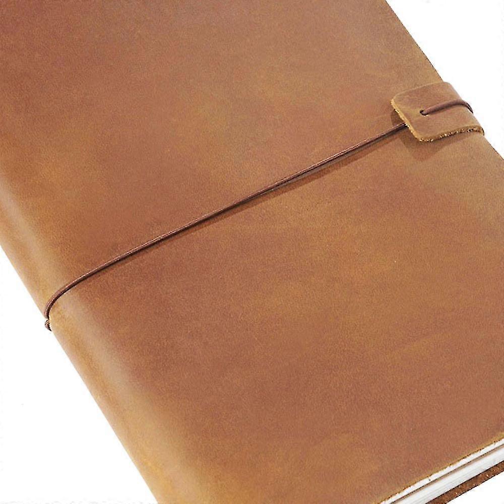 100% Genuine Leather Traveler's Notebook travel Diary Journal Vintage ...