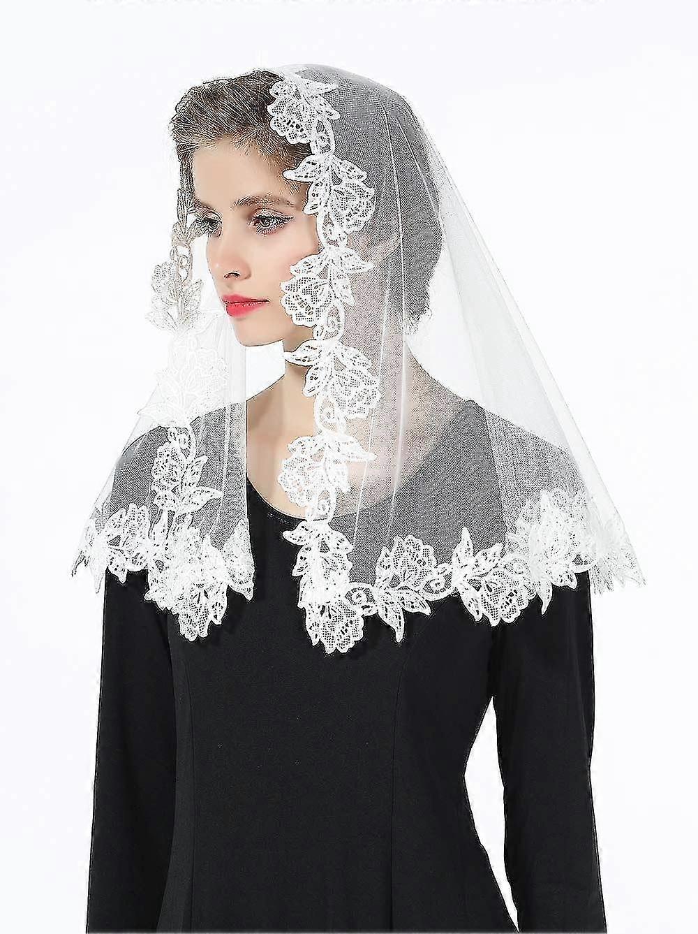 Latin Mass Lace Veil Catholic Chapel Mantilla Church Cathedral ...