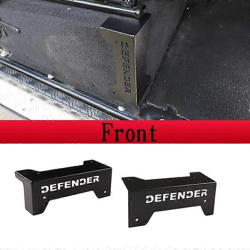 For Land Rover Defender 110 130 2004-18 Stainless car front and rear ...