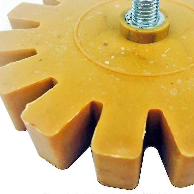 Wheel Car Decal Remover Tool Kit - Rubber Power Drill Attachment For ...