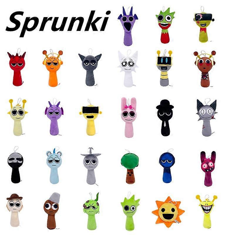Sprunki Plush Toy Sprunki Game Plushies Stuffed Doll Kids Gifts | Fruugo UK