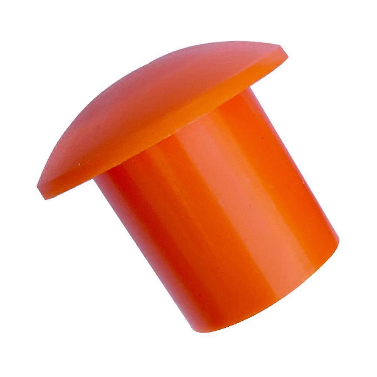 80 Pcs Rebar Caps, Mushroom Rebar Safety Cover, Orange Rebar Covers ...