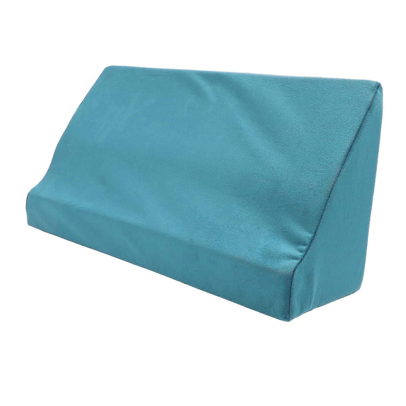Body Side Wedge Pillow Soft Velvet Triangle Positioning Wedge Pillow ...