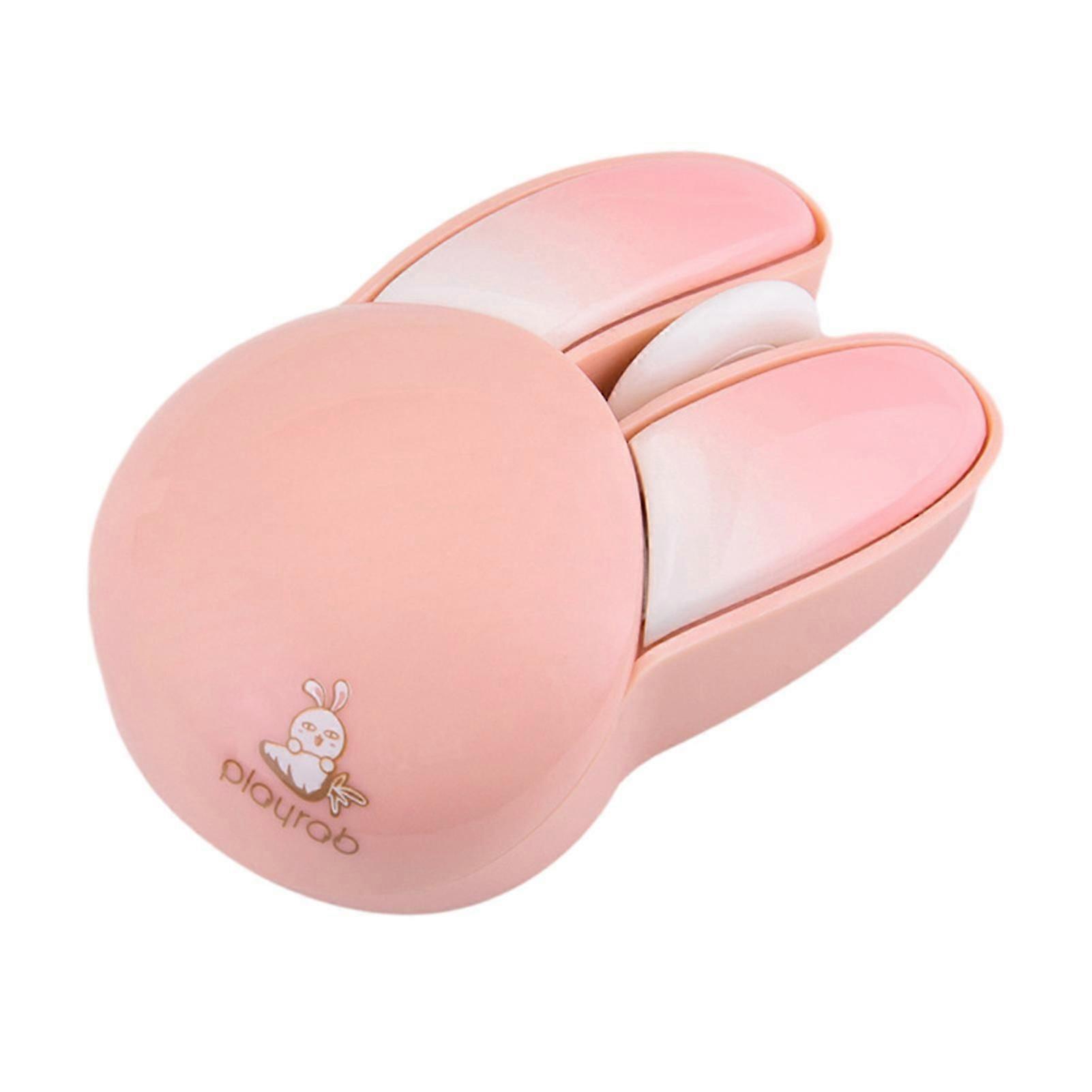 Cute Rabbit Wireless Mouse Ergonomics Cozy Grip 1200 DPI Plug-Play ...