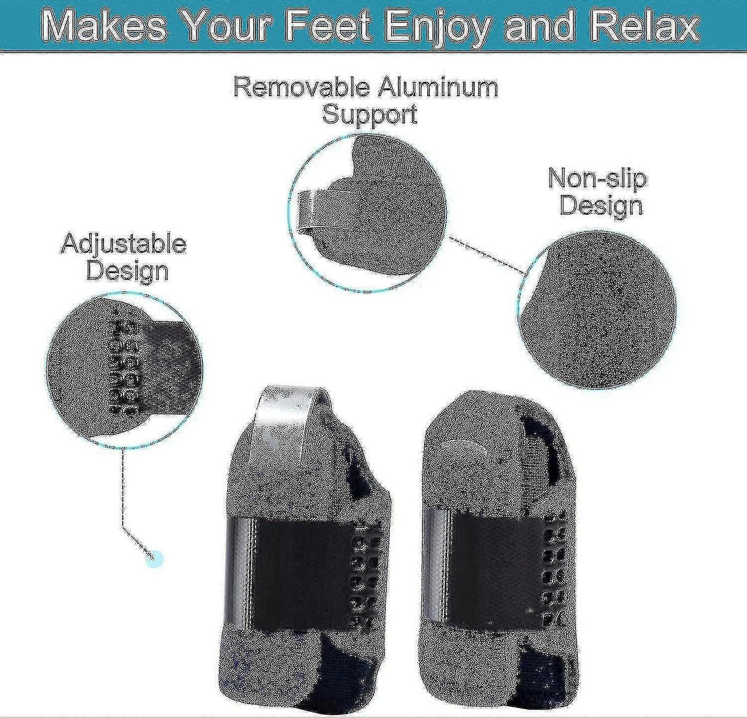 Toe splints, toe orthotics for hammertoes, crooked toes, wraps to align ...