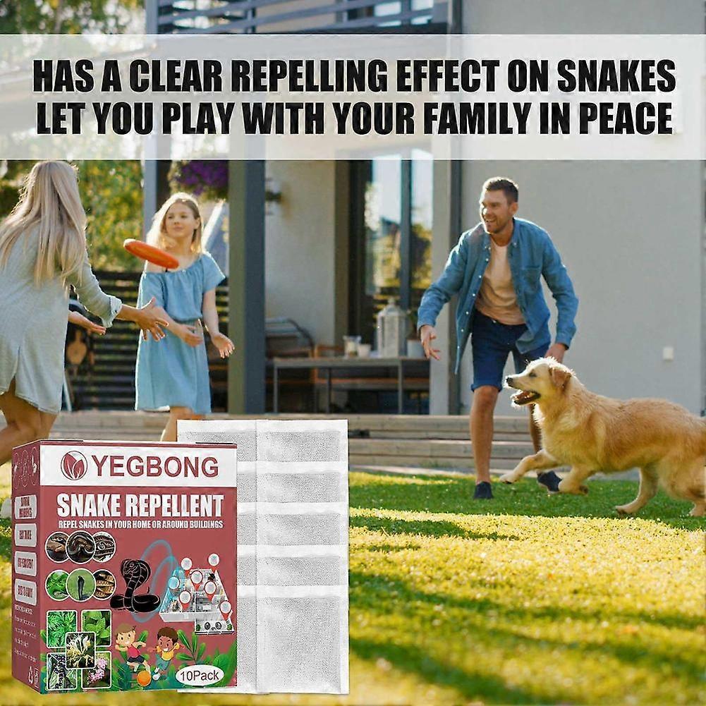 10pcs/ Box Snake Repellent Packs Outdoor Long-acting Snake Repellent ...