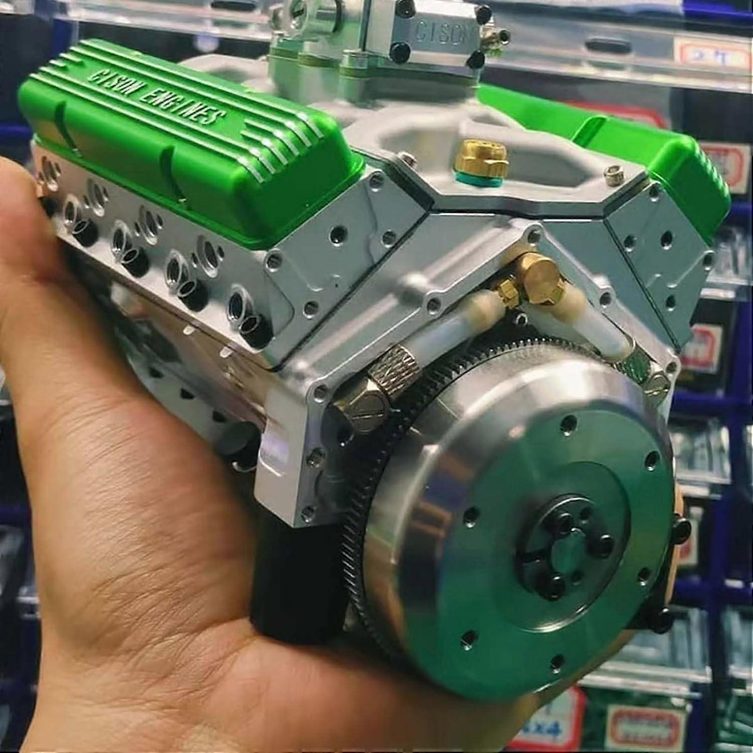 Cison V8 Engine Kit Gas, Gasoline OHV V8 SmallBlock Engine Model Kits ...