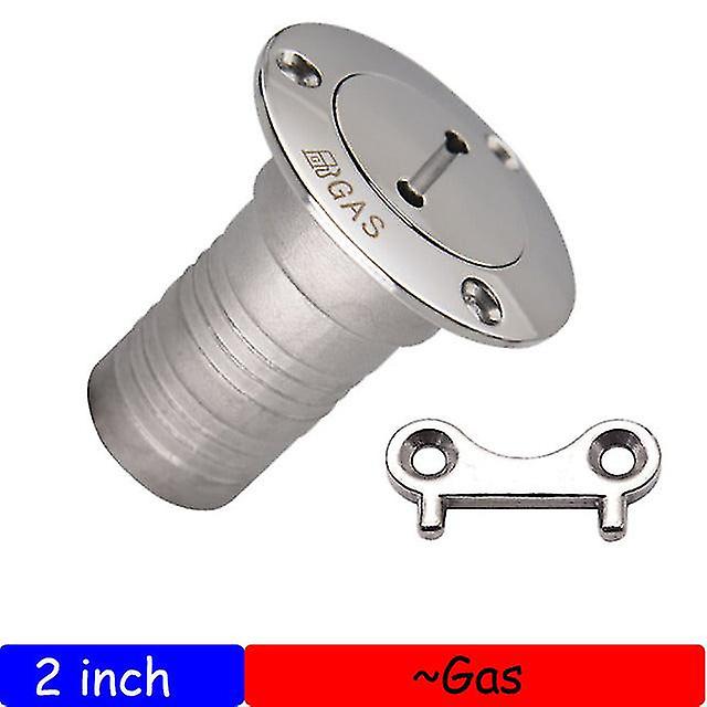 316 Stainless Steel Fuel Water Waste Diesel Gas Key Cap Filler Marine ...