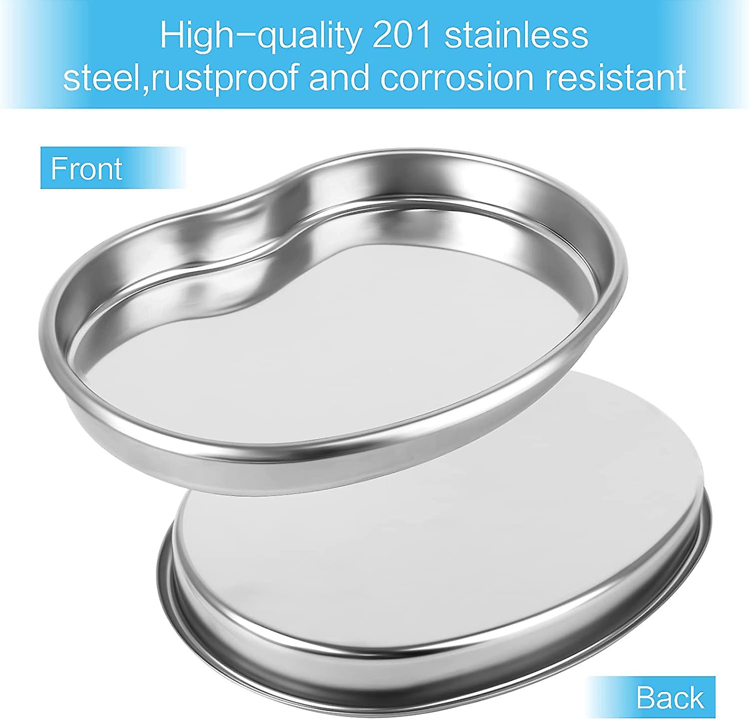 Small Instrument Tray, Stainless Steel Laboratory Tray Metal Kidney ...