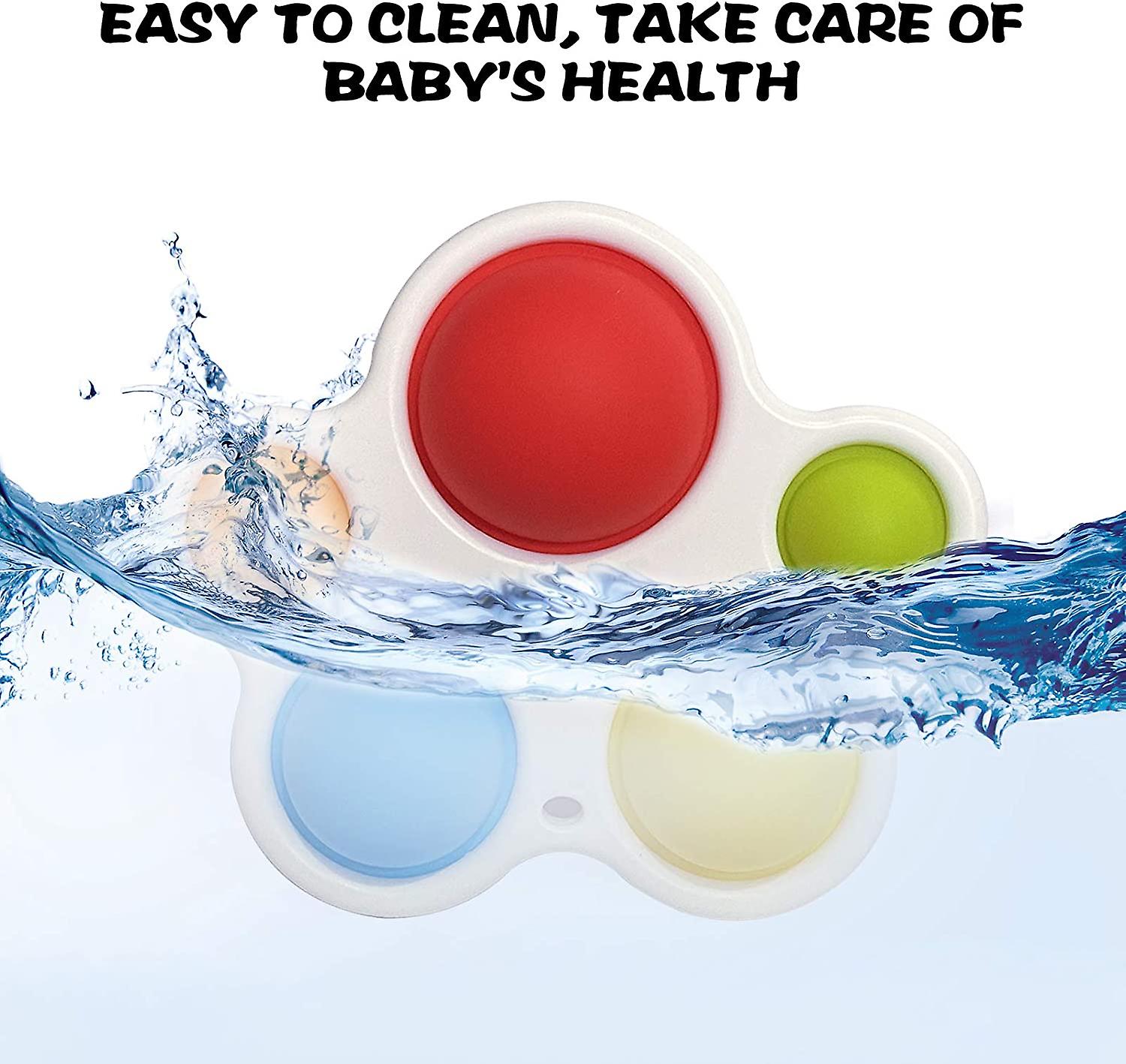 Baby Simple Dimple Sensory Toy Gifts for Babies and Toddlers, Pops ...
